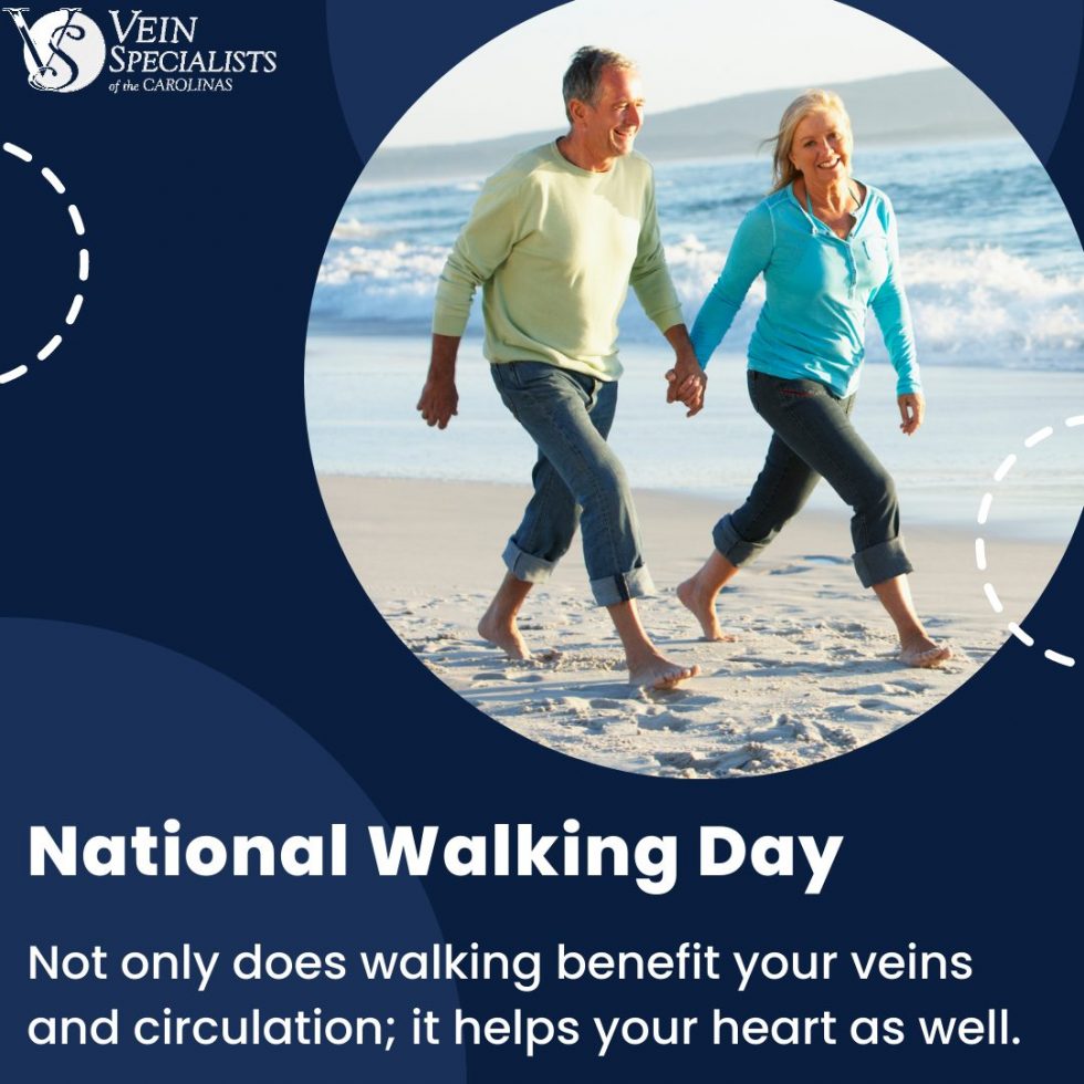 Today is National Walking Day! - Vein Specialists of the Carolinas